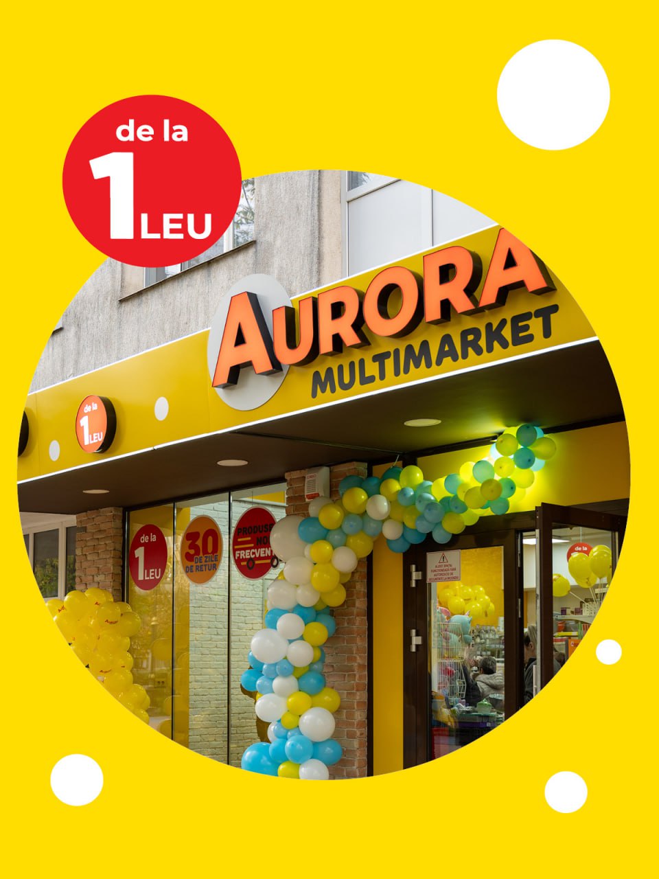 Aurora Multimarket sărbătorește 1 an în România cu reduceri de până la60%! - stiri Braila ...