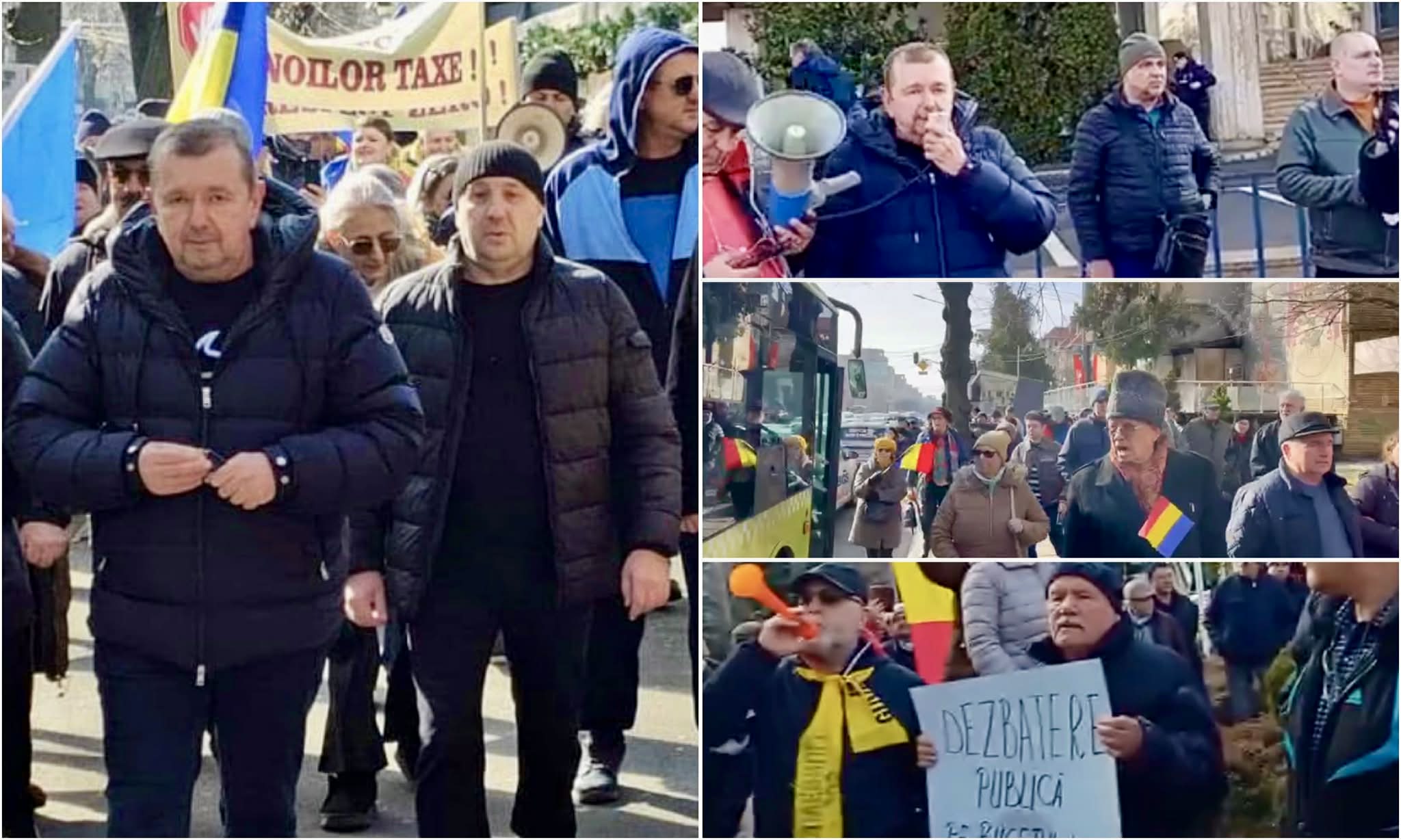 FOTO Un milionar în fruntea protestului anti-sărăcie de la Brăila ...